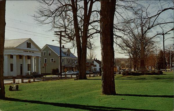 Town Hall and Common Sterling, MA