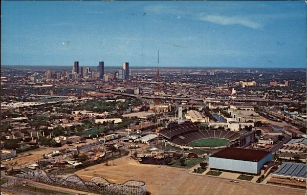 Texas State Fair Grounds, Aerial View Dallas, TX