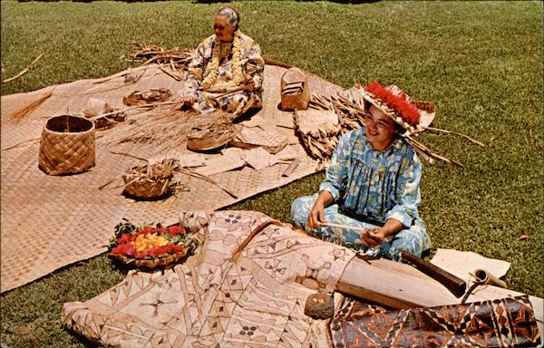Tapa (Kapa) making and Lauhala Plaiting Honolulu, HI