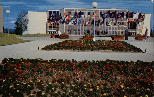Duckering Building at University of Alaska College, AK