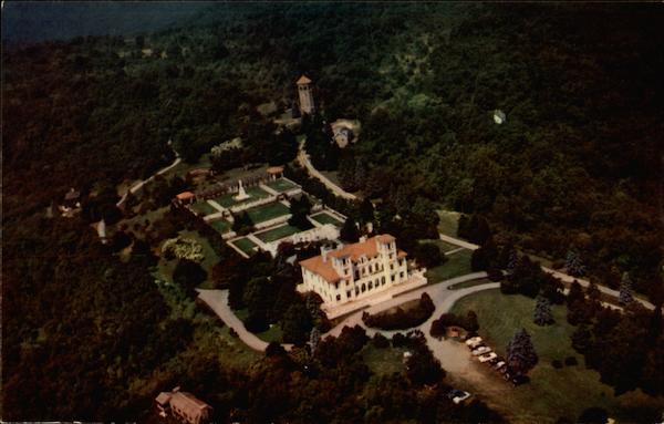 Aerial View of Swannanoa Palace and Classical Gardens Wawnesboro, VA Aerial View of Swannanoa Palace and Classical Gardens Wawnesboro, VA
