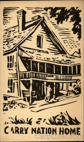 Carry nation home Advertising