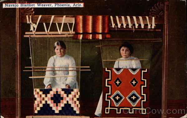 Navajo Blanket Weaver Phoenix, AZ Native Americana