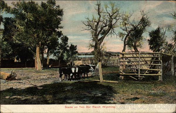 Scene on Two Bar Ranch Scenic, WY