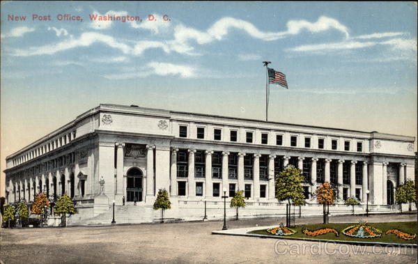 New Post Office Washington, DC Washington DC