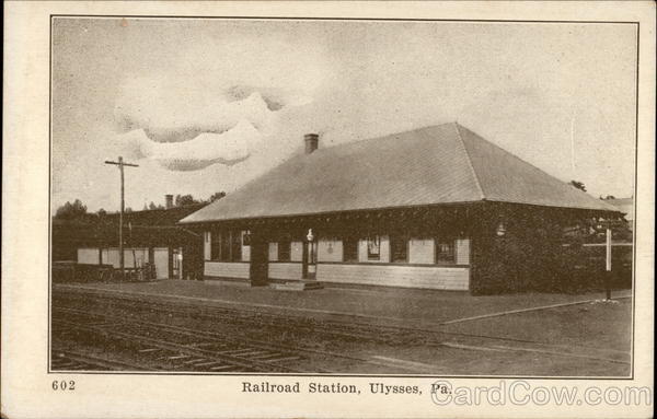 Railroad station Ulysses, PA