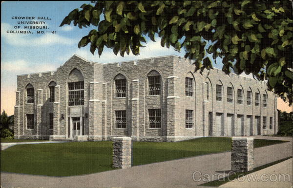 Crowder Hall, University of Missouri Columbia, MO
