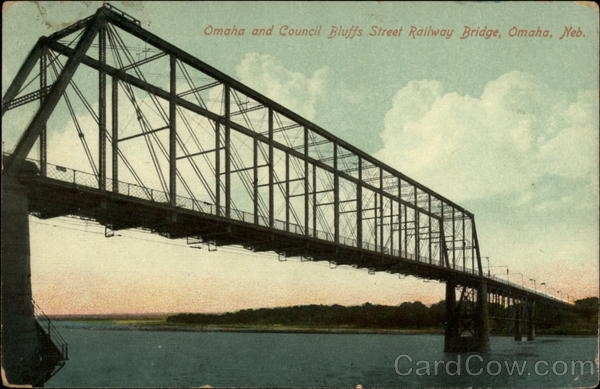 Omaha and Council Bluffs Street Railway Bridge Nebraska