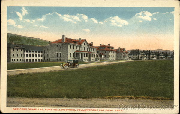 Officers Quarters, Fort Yellowstone Yellowstone National park, MT