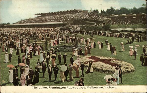 The Lawn, Flemington Racecourse Melbourne, Australia