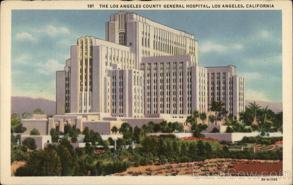 The Los Angeles County General Hospital California