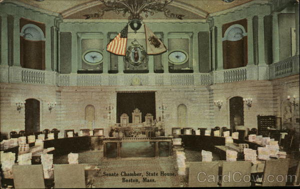Senate Chamber. State Jpise Boston, MA