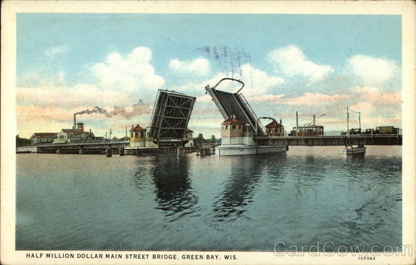 Half Million Dollar Main Street Bridge Green Bay, WI