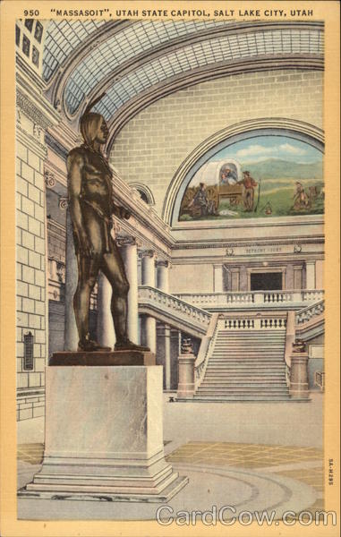 Massasoit Statue: Utah State Capitol Salt Lake City, UT