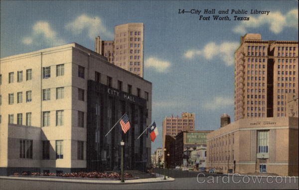 City Hall and Public Library Fort Worth, TX