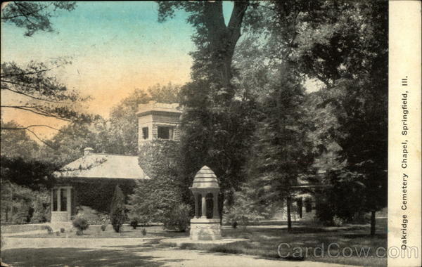 Oakridge Cemetery Chapel Springfield, IL