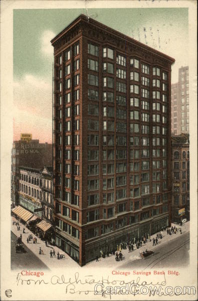 Chicago Savings Bank Bldg Illinois