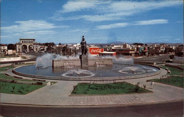Fuente de la Minerva Guadalajara, Mexico