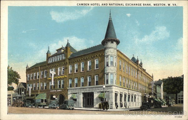 Camden Hotel and National Exchange Bank Weston, WV