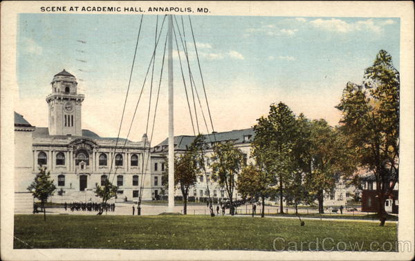 Scene at Academic Hall Annapolis, MD
