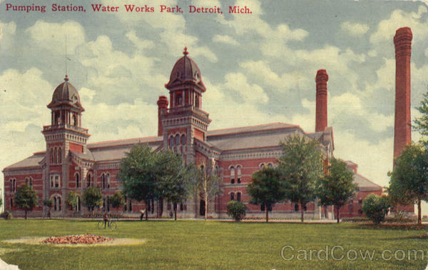 Pumping Station, Water Works Park Detroit, MI