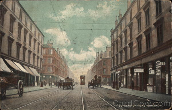 Dumbarton Road, Whiteinch Glasgow, Scotland