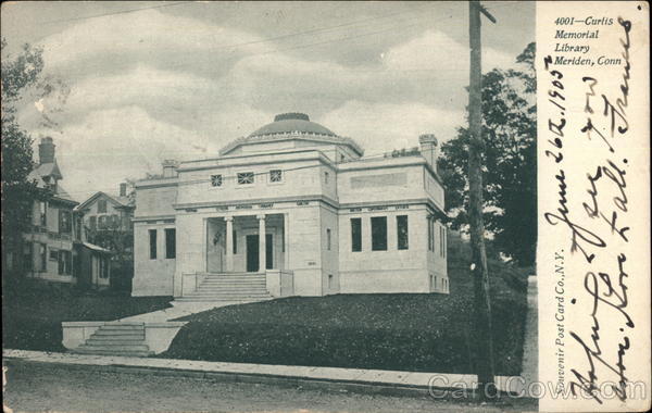 Curtis Memorial Library Meriden, CT