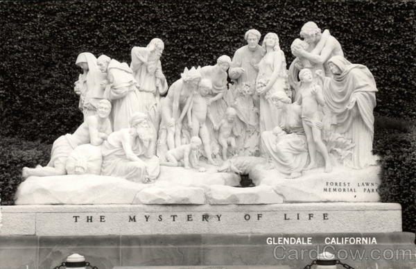 The Mystery of Life Statue, Forest Lawn Memorial Park Glendale, CA