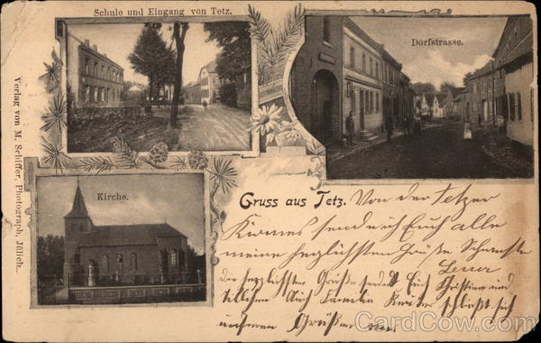 Greetings from Tetz, With Scenic Views Titz, Germany