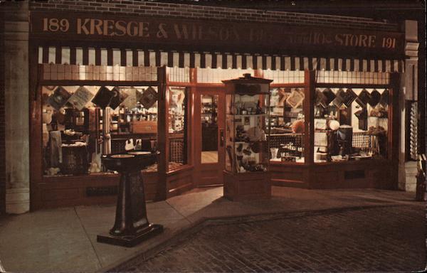 The Kresge Store at the Detroit Historical Museum Michigan