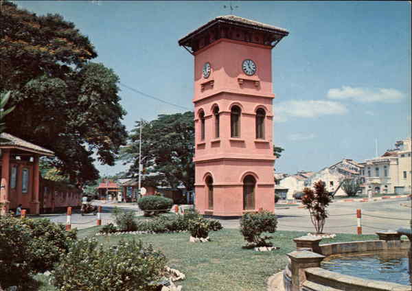 The Clock Tower Malacca, Malaysia Southeast Asia