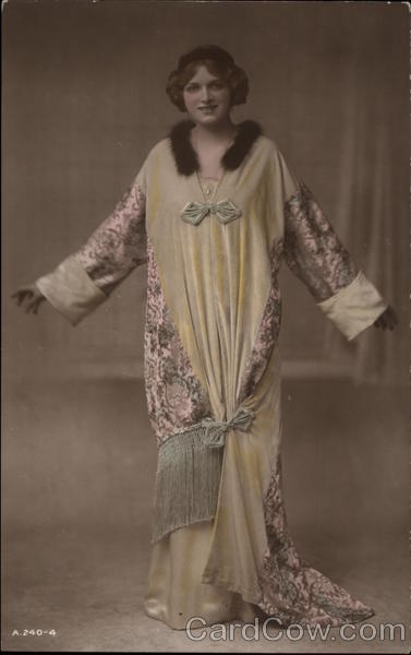 Real Photograph of a British Beauty Women