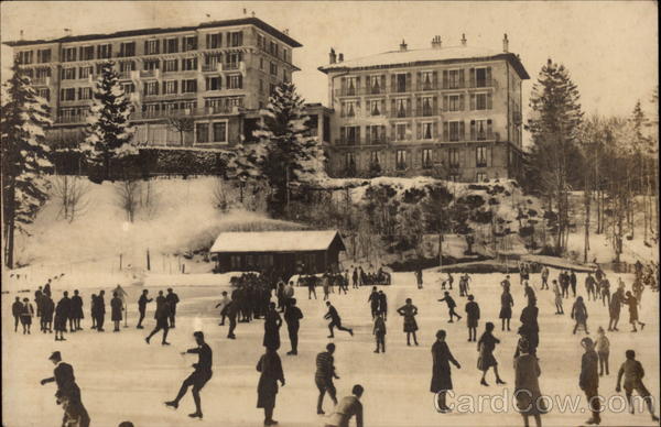 Outdoor Skating Rink St. Cergue, Switzerland