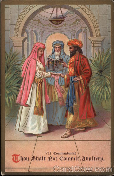 VII Commandment, Thou shalt not commit adultery Religious