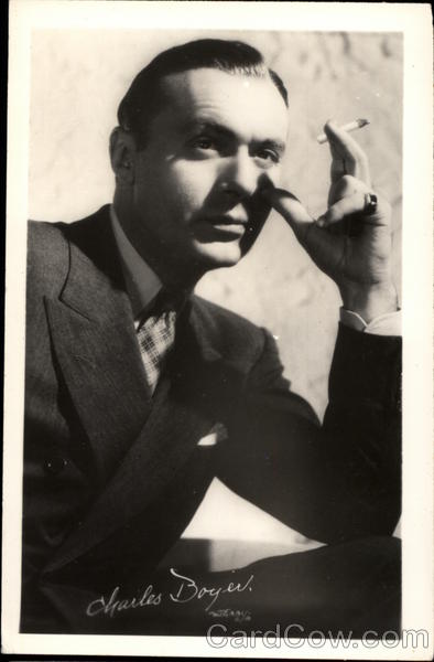Charles Boyer, French Actor Actors