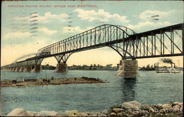 Canadian Pacific Railway Bridge Montreal, QC Canada Quebec