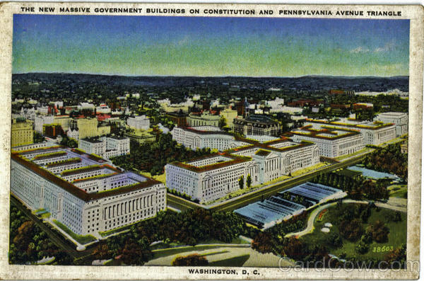 The New Massive Government Buildings On Constitution , Pennsylvania ...