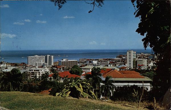 View of City from Ancon Hill Panama City, Panama