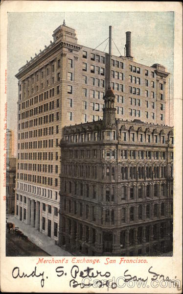 View of Merchant's Exchange Building San Francisco, CA