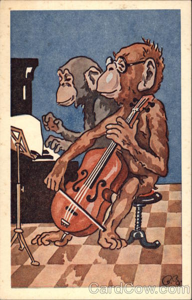 Monkeys Playing Instruments