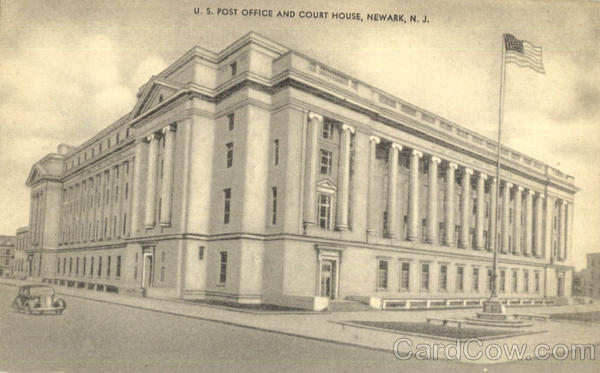 U. S. Post Office And Court House Newark, NJ