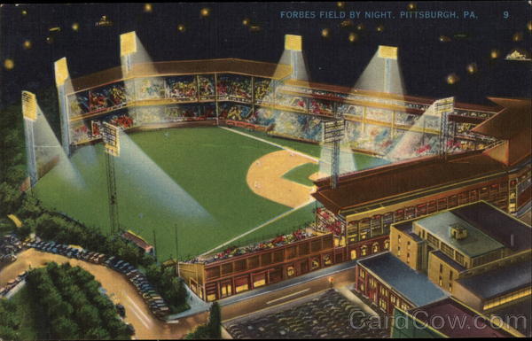Forbes Field by Night Pittsburgh, PA