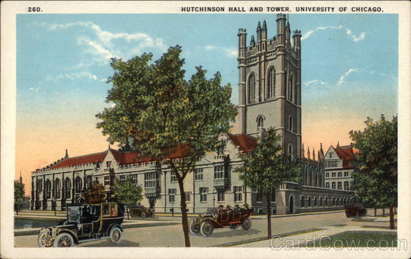 Hutchinson Hall and Tower, University of Chicago Illinois