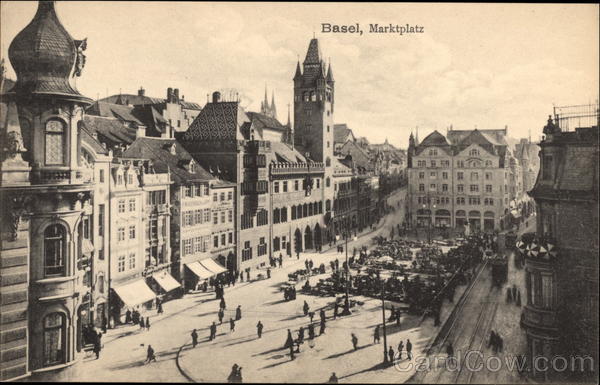 Marktplatz Basel, Switzerland Marktplatz Basel, Switzerland
