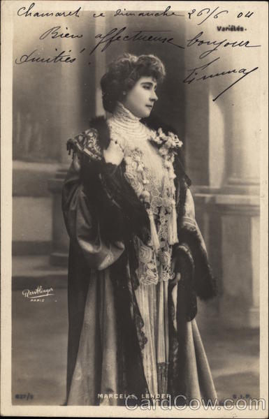 Marcelle Lender - French Singer, Dancer and Entertainer Actresses