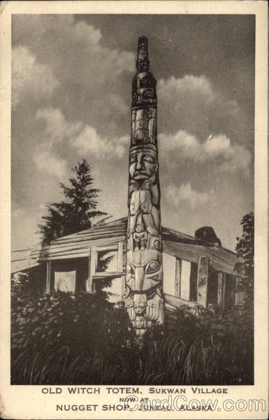 Old Witch Totem, Sukwan Village Juneau, AK