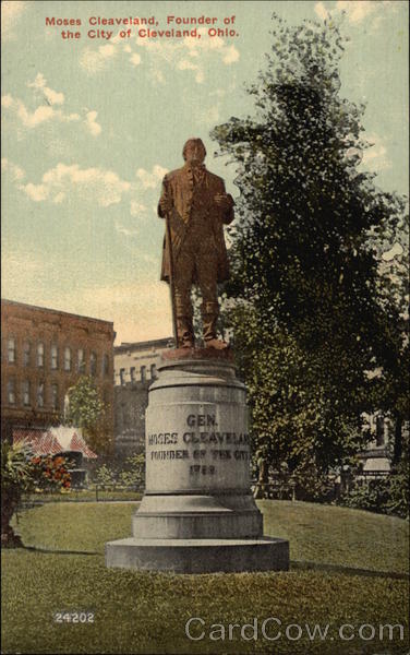 Moses Cleaveland, Founder of the City of Cleveland Ohio