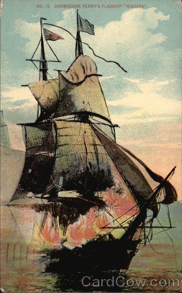 Commodore Perry's Flagship Niagara Boats, Ships