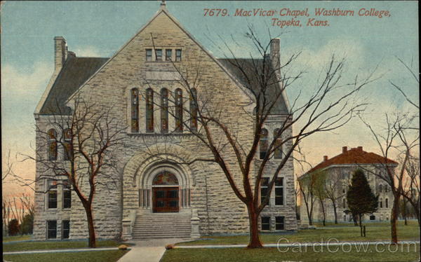 MacVicar Chapel, Washburn College Topeka, KS
