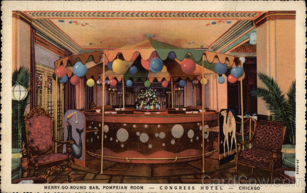 Merry-Go-Round Bar, Pompeian Room - Congress Hotel Chicago, IL